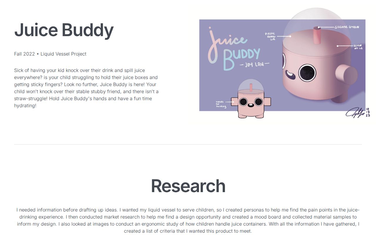 Joycelin Lau | Juice Buddy